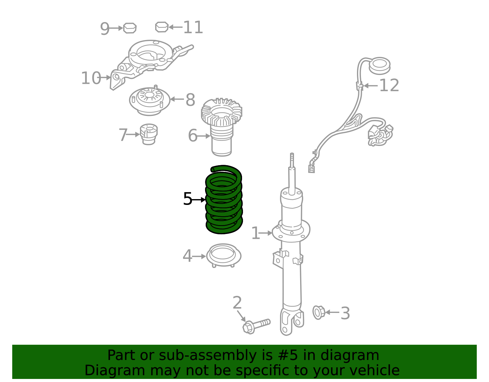 Coil Spring 54650-D2151 | MotorMotor