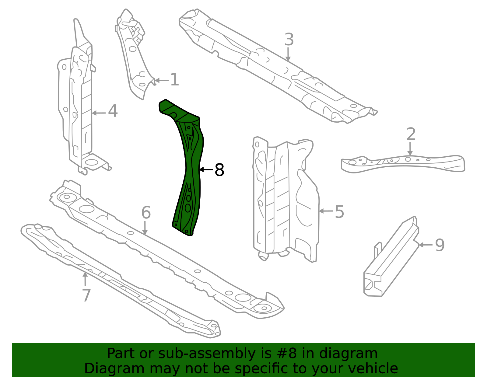 53029FN0309P - 2024 Subaru - Lock Support | Subaru Parts HQ