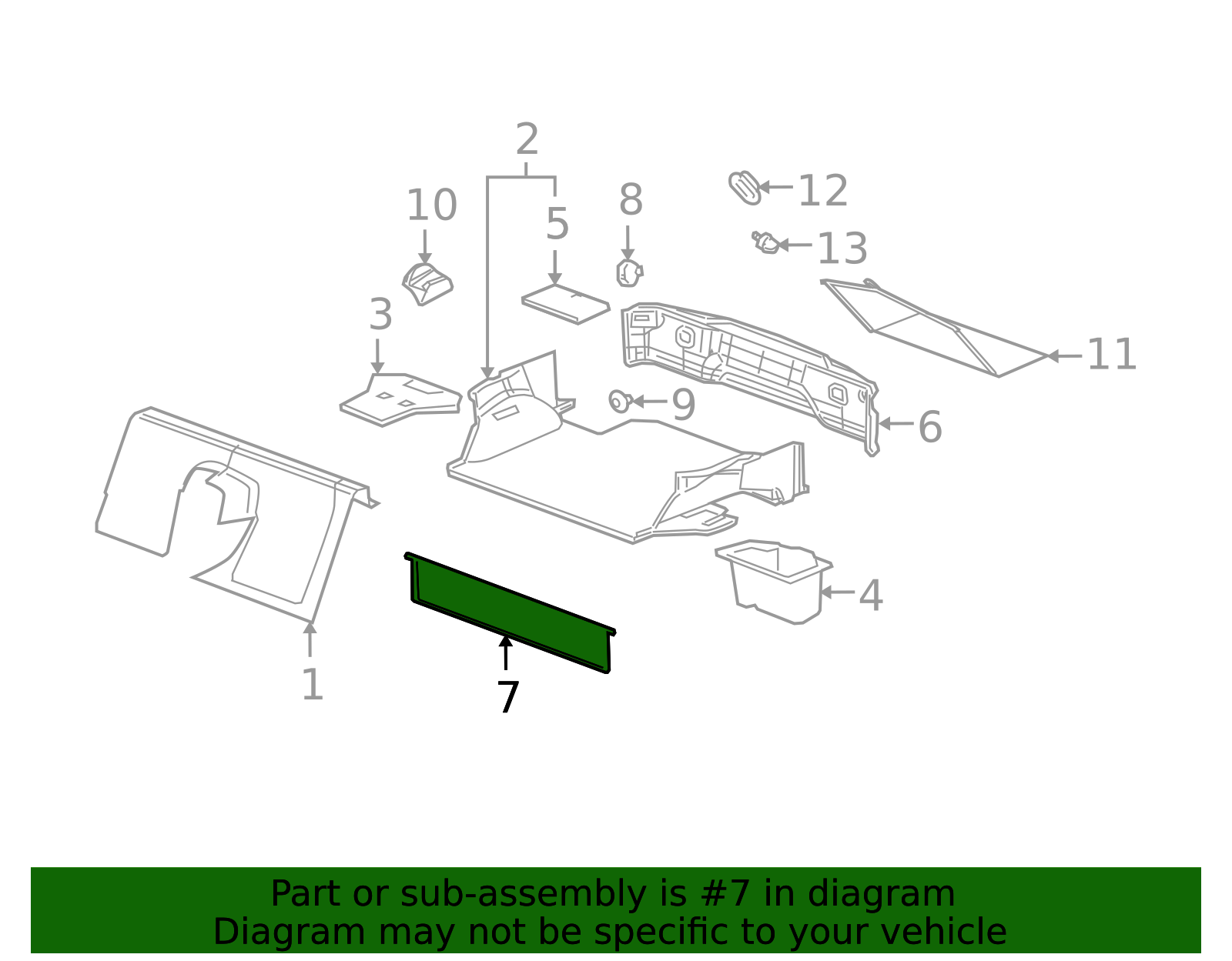 10321693 - High-Quality Black Convenience Net for AutoNation Parts