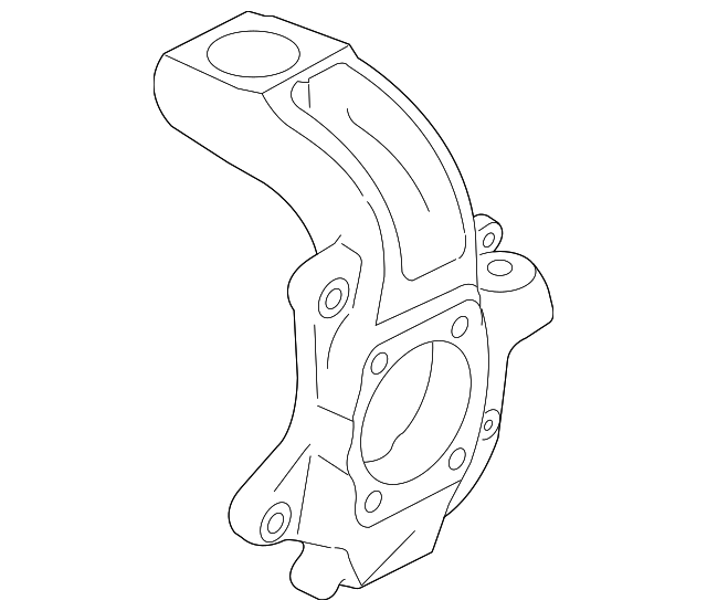 2013-2019 Ford Motorcraft™ Knuckle MEF-230 | Ford OEM Parts Outlet