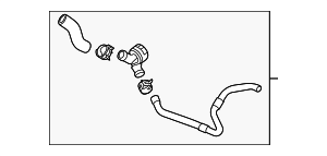 2015-2025 Volkswagen Hose Assembly 5Q0-122-058-B | OEM Parts Online