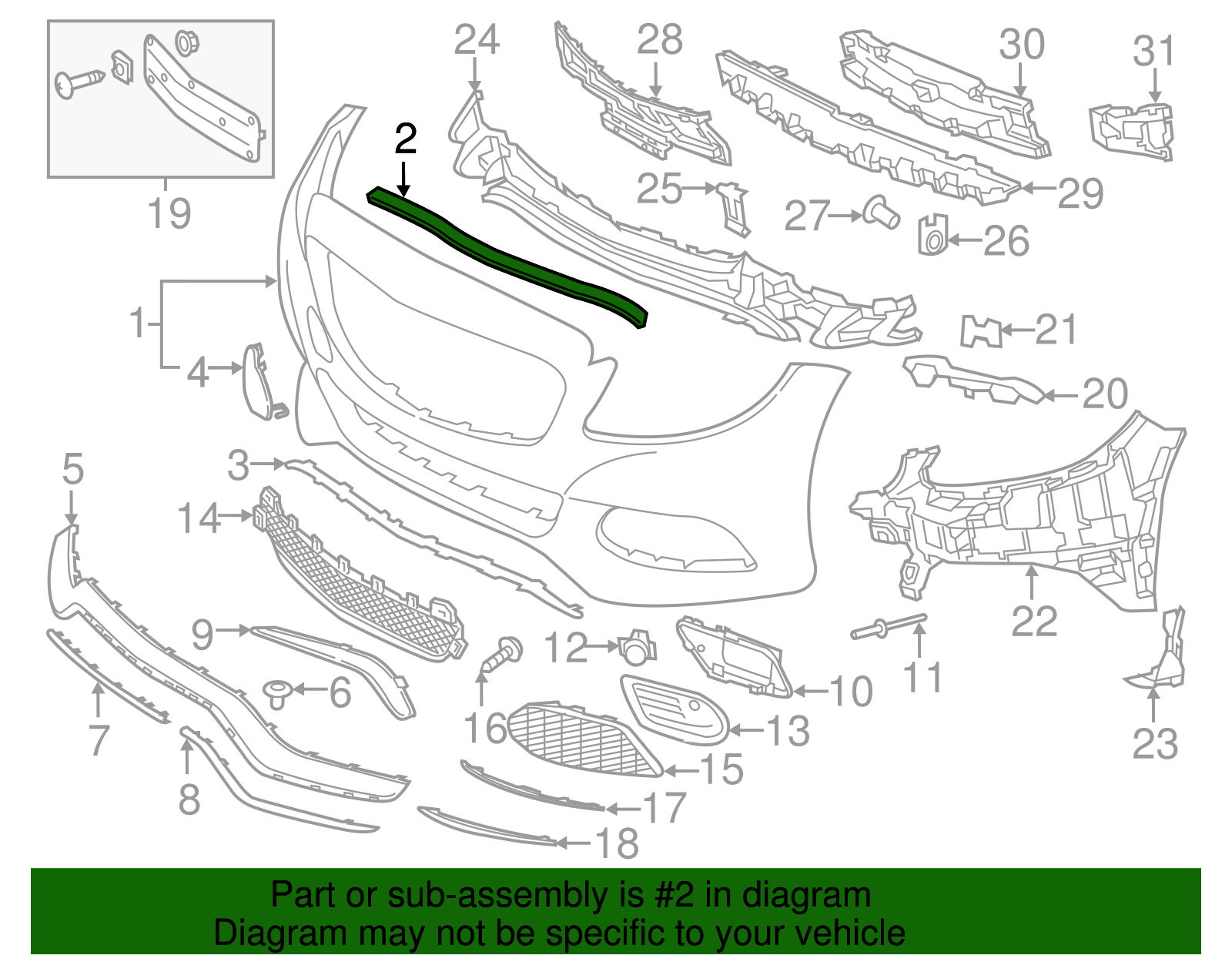 205-628-13-00 - Seal 2015-2025 Mercedes-Benz | Mercedes-Benz Premier Parts