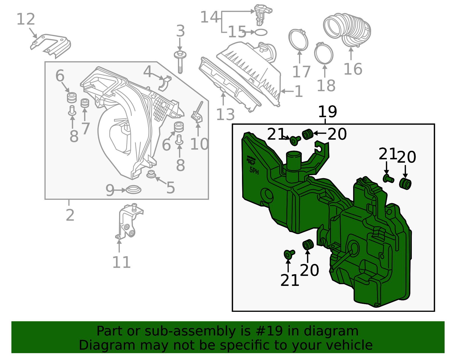 2017-2019 Honda CR-V Resonator 17230-5PH-A00 | OEMAcuraPart