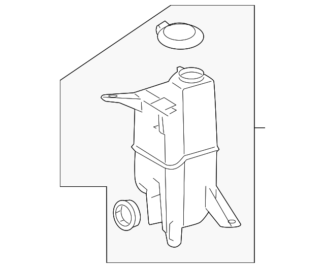 85315-0C080 - Reservoir Assembly - 2007-2020 Toyota Sequoia | Toyota ...