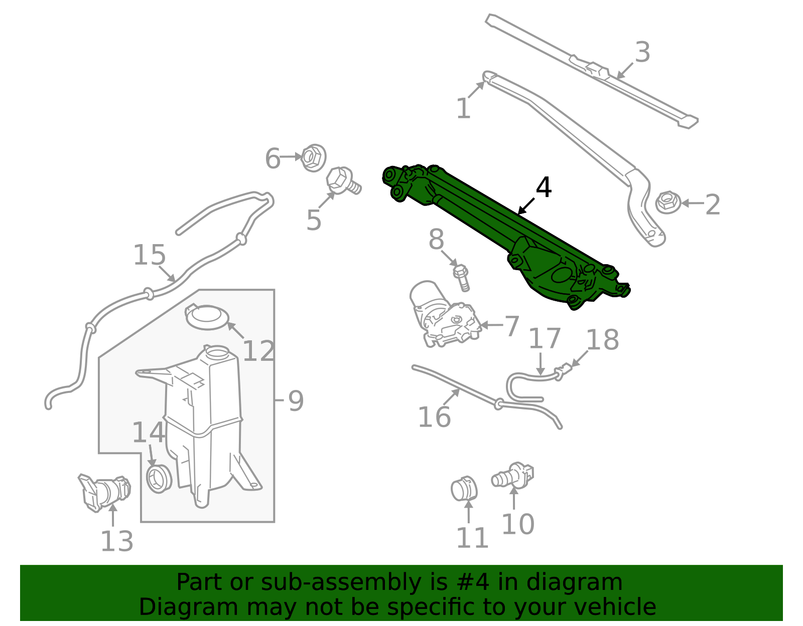 85150-0C070 - High-Quality Windshield Wiper Linkage for 2007-2022 ...