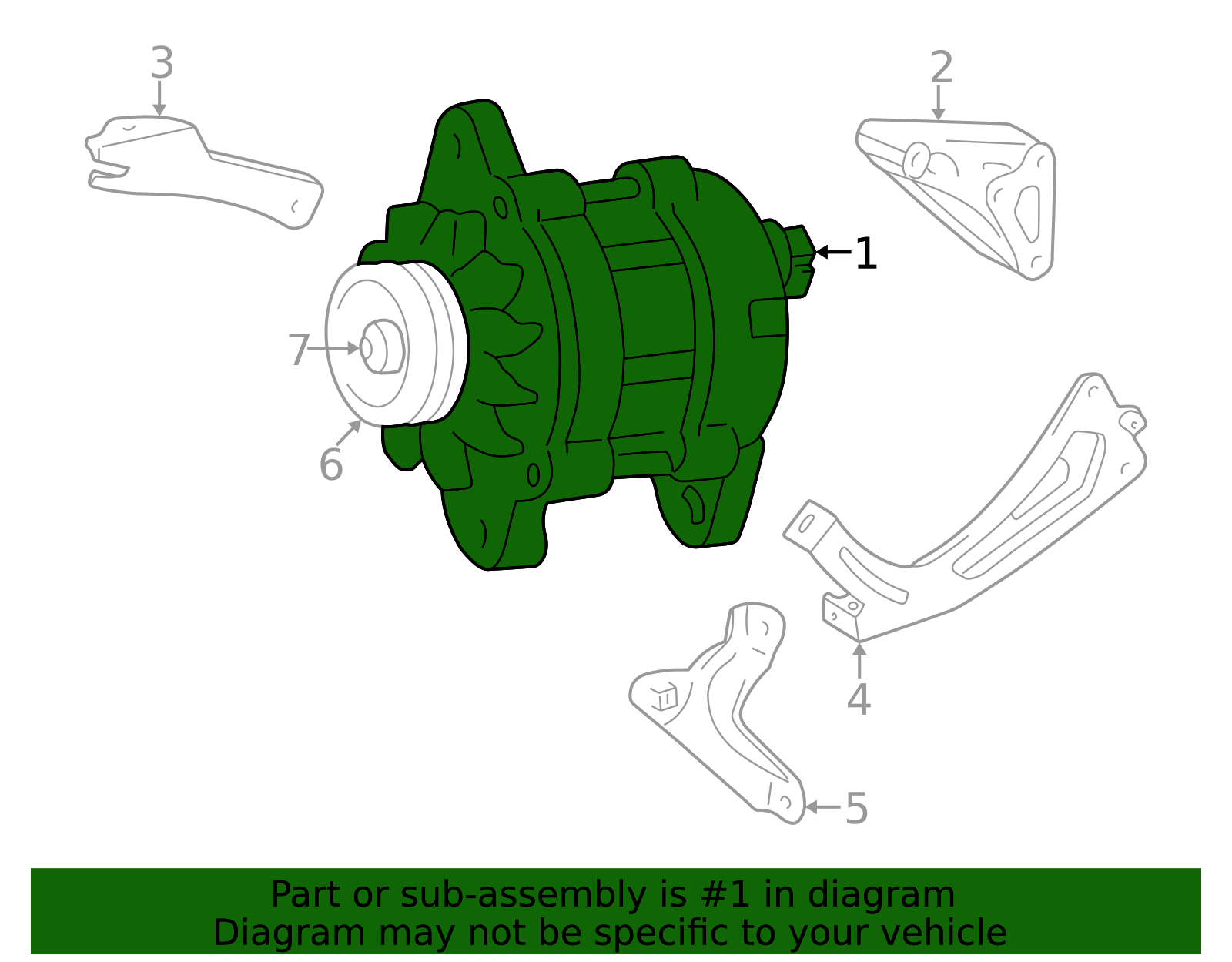 1999-2003 Lexus RX300 Alternator 27060-20140-84 | OEM Parts Online