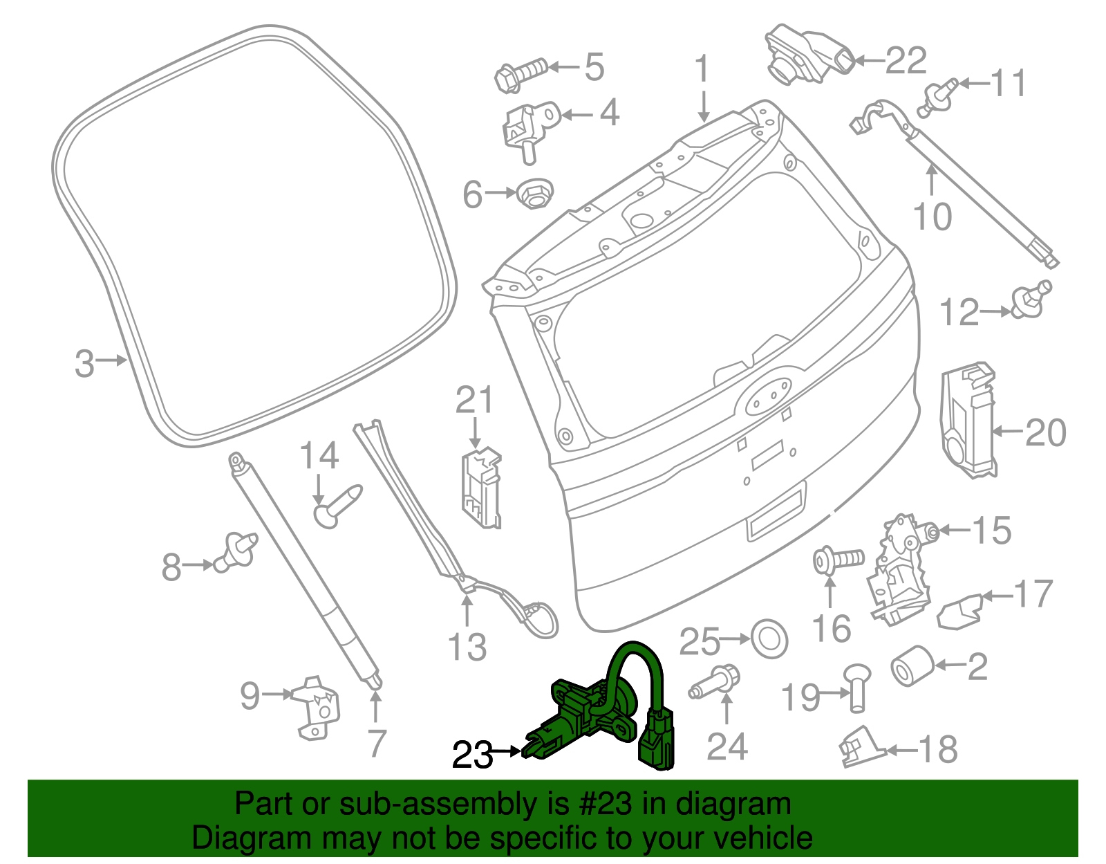 2016-2019 Ford Police Interceptor Utility | Lock Cylinder Assembly ...