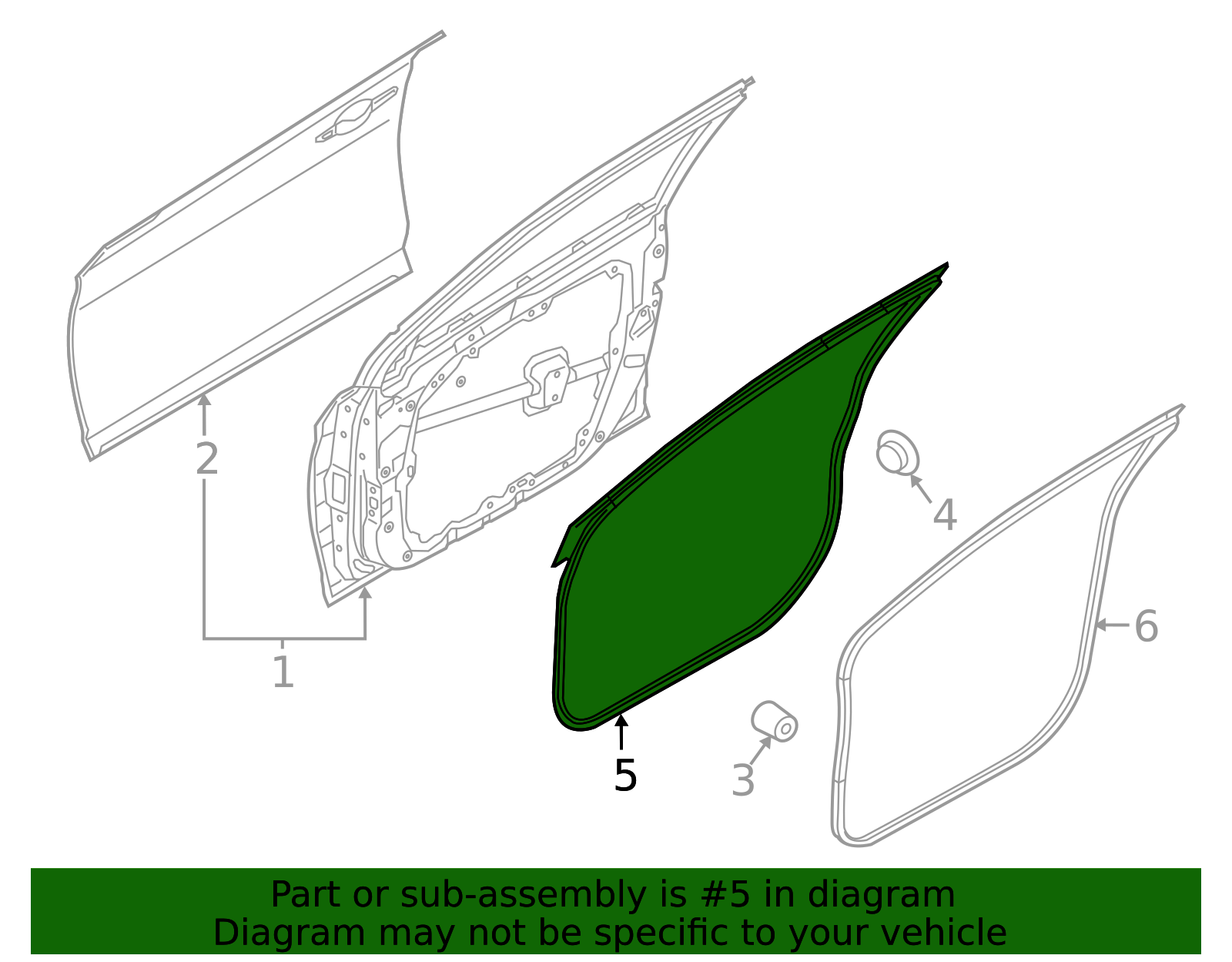 2023-2025 Hyundai Sonata Door Weather-Strip 82140-L1500 | MotorMotor