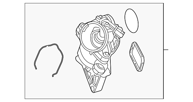 276-200-05-00 - Thermostat Mercedes-Benz USA Parts