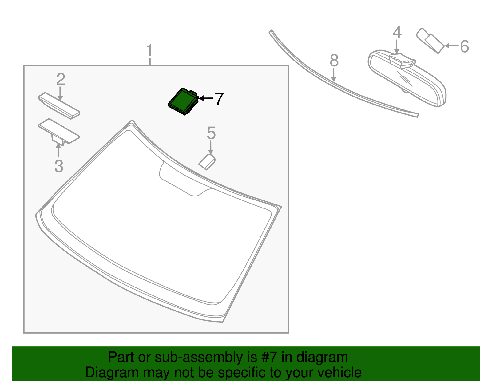 2015-2019 Kia Soul EV | Humidity Sensor | 97257-3V100 | Kia Auto Parts