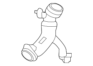 2010-2019 Jaguar Lower Hose C2D23172 | JaguarParts.com