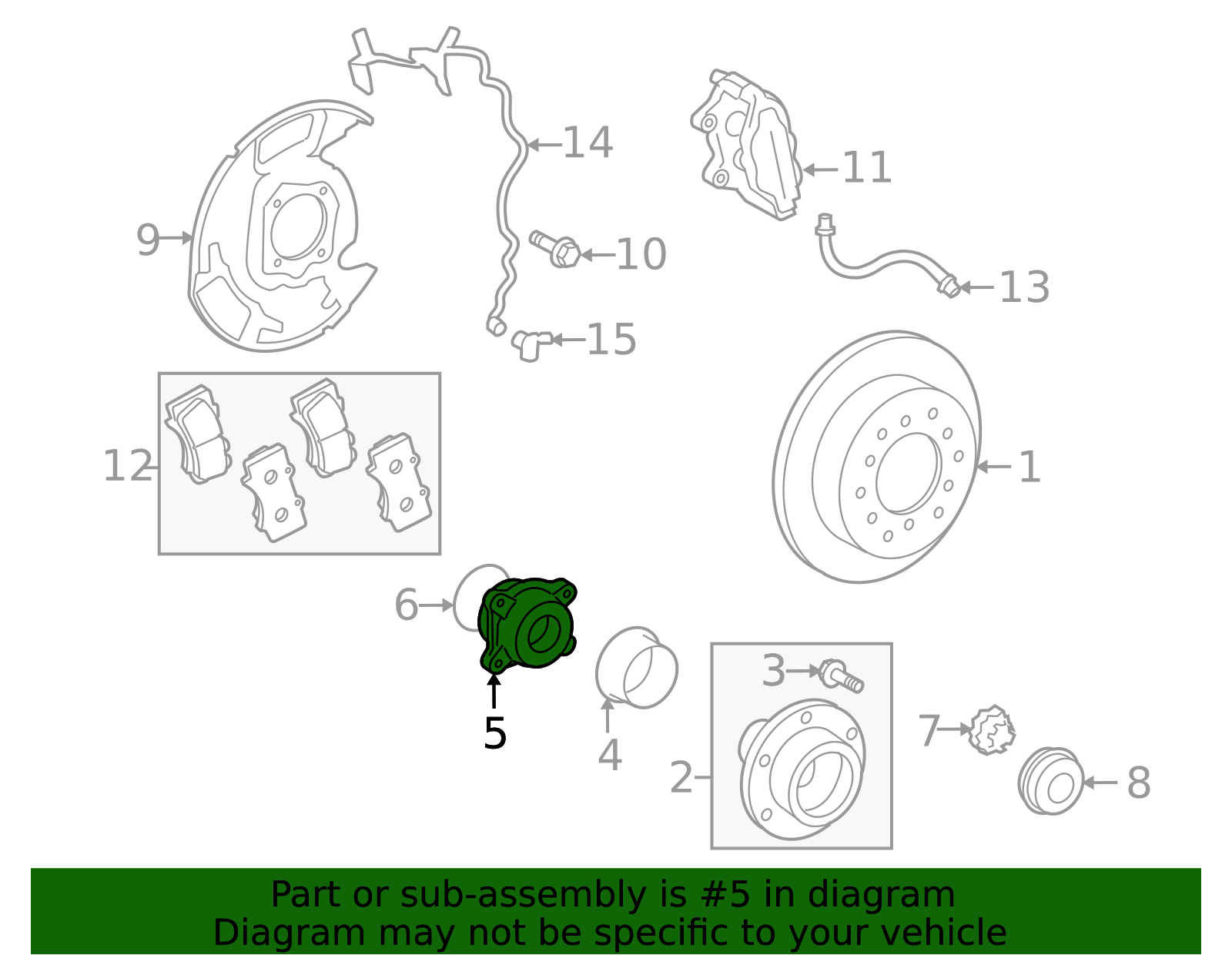 2007-2022 Toyota Bearing Assy Front 43570-0C010 | OEM Parts Quick