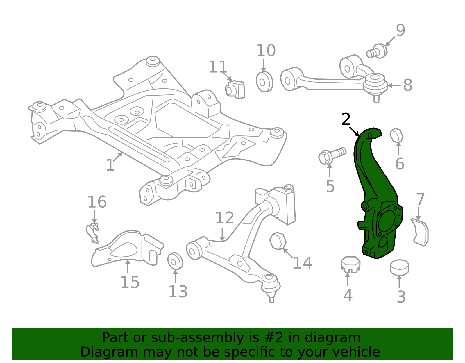 40014-JF00A - High-Quality Knuckle for 2009-2024 Nissan GT-R ...