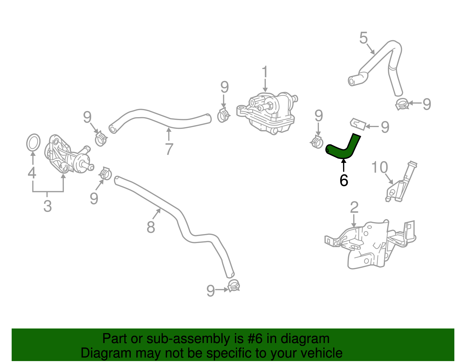 36169-5AA-A00 - Purge Line | All Discount Parts Store
