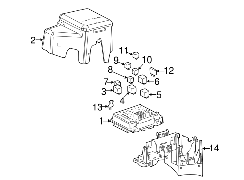 Relays for 2005 GMC Sierra 3500 | GMPartsDirect.com