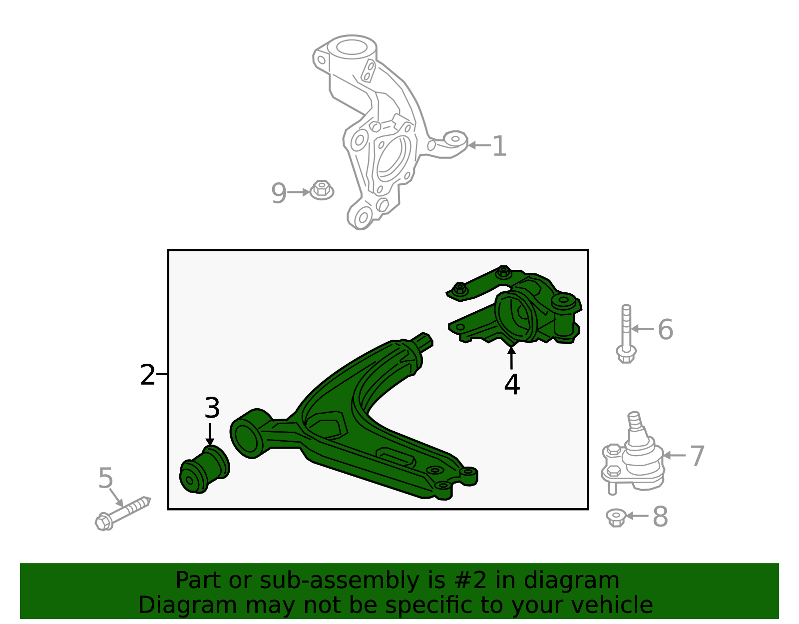 Suspension Control Arm – Restore Ride Precision Now | AutoNation Parts