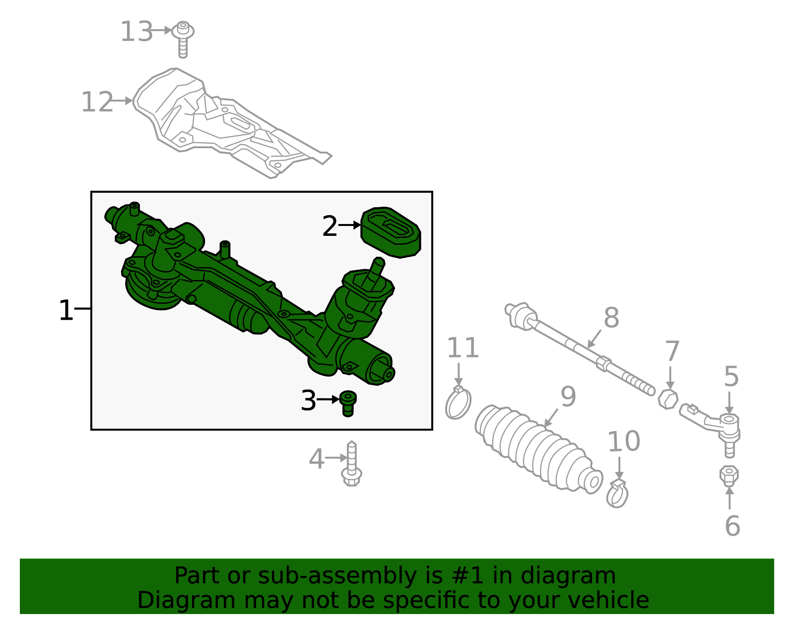 2022-2023 Audi Q3 Steering Gear 5QB-423-056-G | TascaParts.com