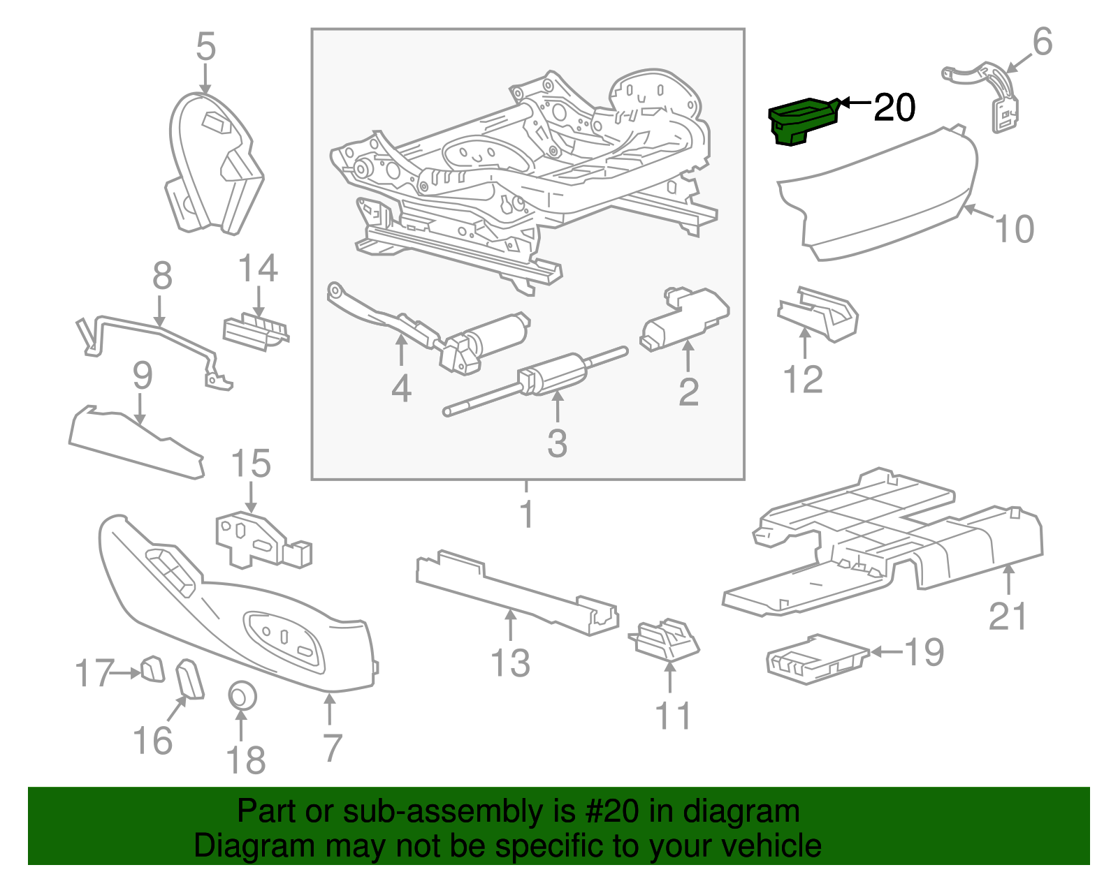 84075194 - High-Quality Seat Heater Control Module for 2017-2019 ...