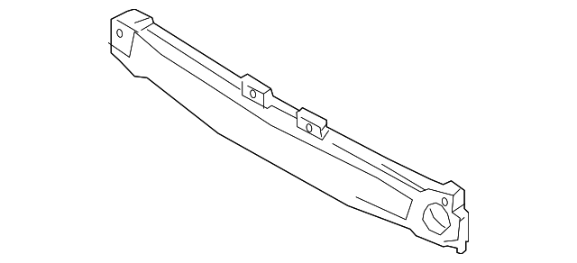 Hyundai - 86631-B1800 - Impact Bar - 2018-2020 Genesis G80 | OEM ...