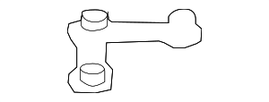 1J0-407-175-B - Lower Control Arm Lock Plate 1993-2010 Volkswagen ...
