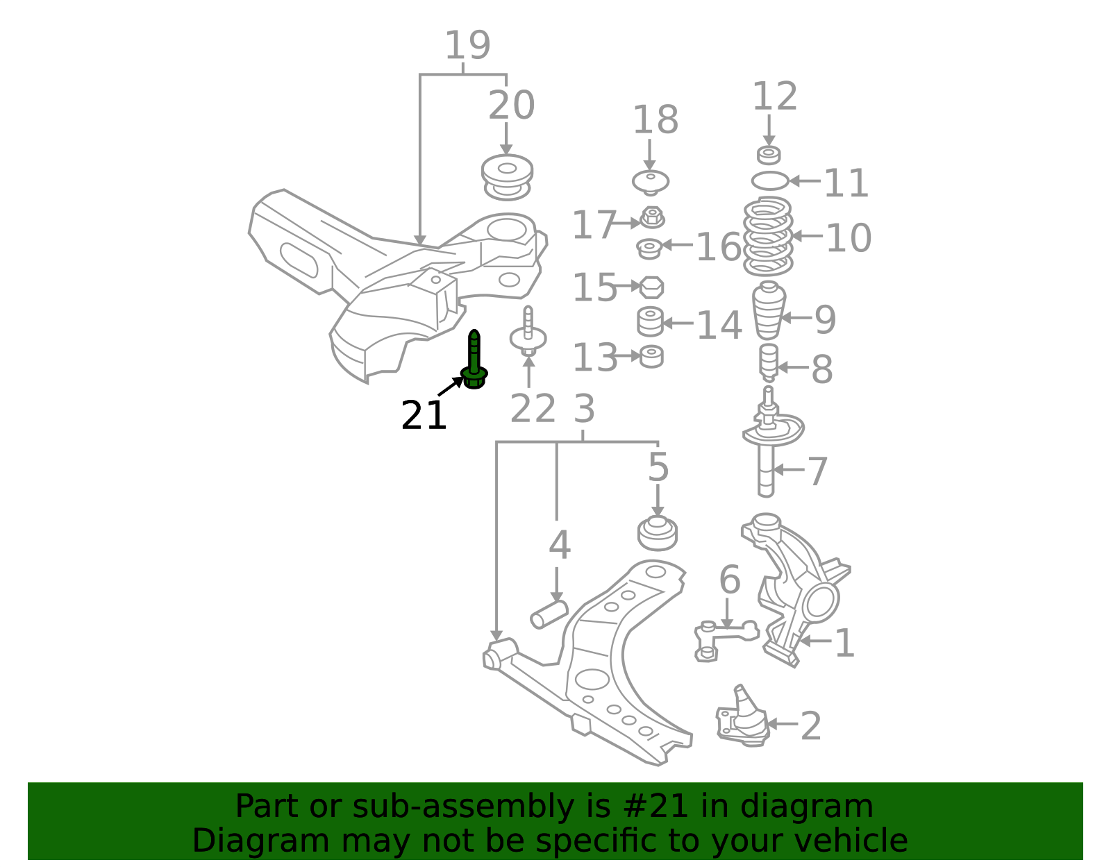 1998-2010 Volkswagen Beetle Suspension Sub-Frame Front Bolt N-907-349 ...