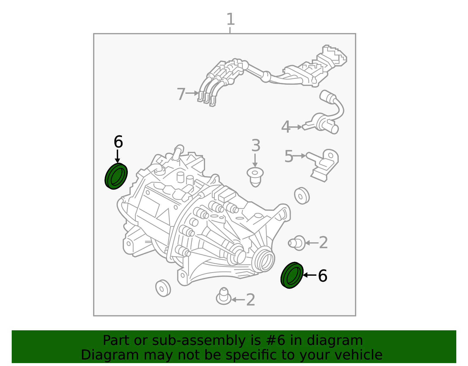 31437434 - Axle Seal - 2016-2021 Volvo | Volvo OEM Parts Direct