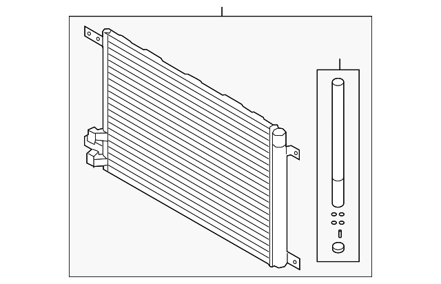 2015-2025 Volkswagen A/C Condenser 5Q0-816-411-AR | OEM Parts Online