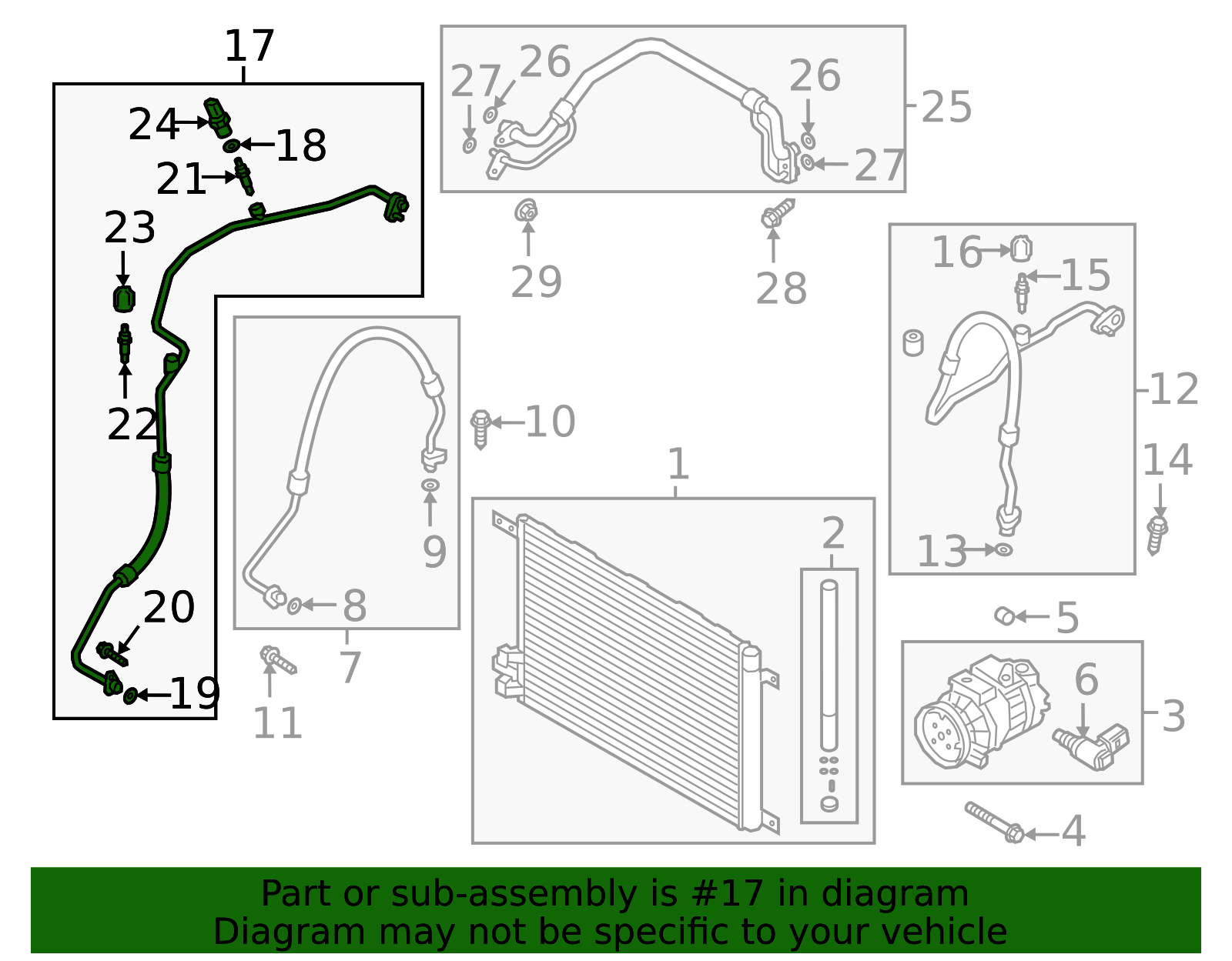 2015-2024 Volkswagen A/C Refrigerant Liquid Hose 5Q0-820-741-C | OEM ...