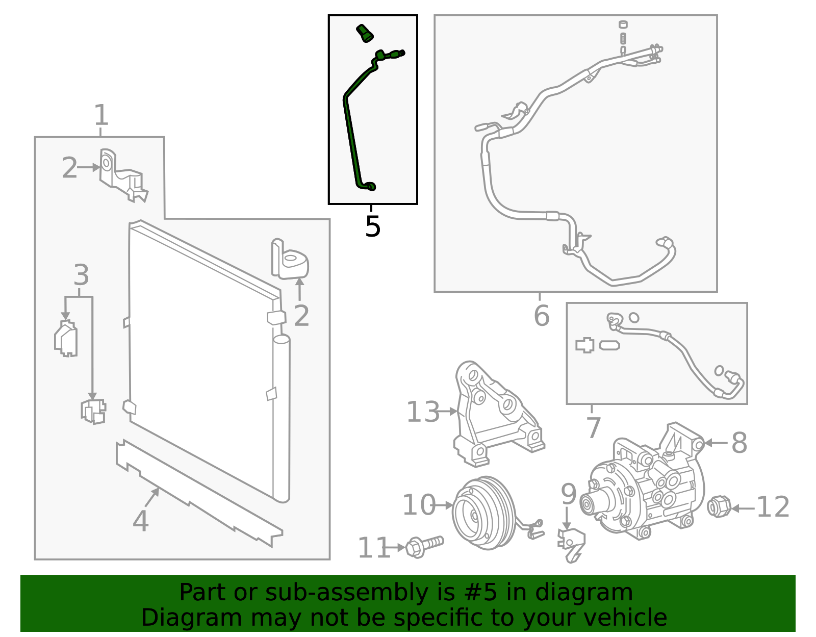 88716-04370 - Liquid Line 2021-2023 Toyota Tacoma | Longo Toyota Parts