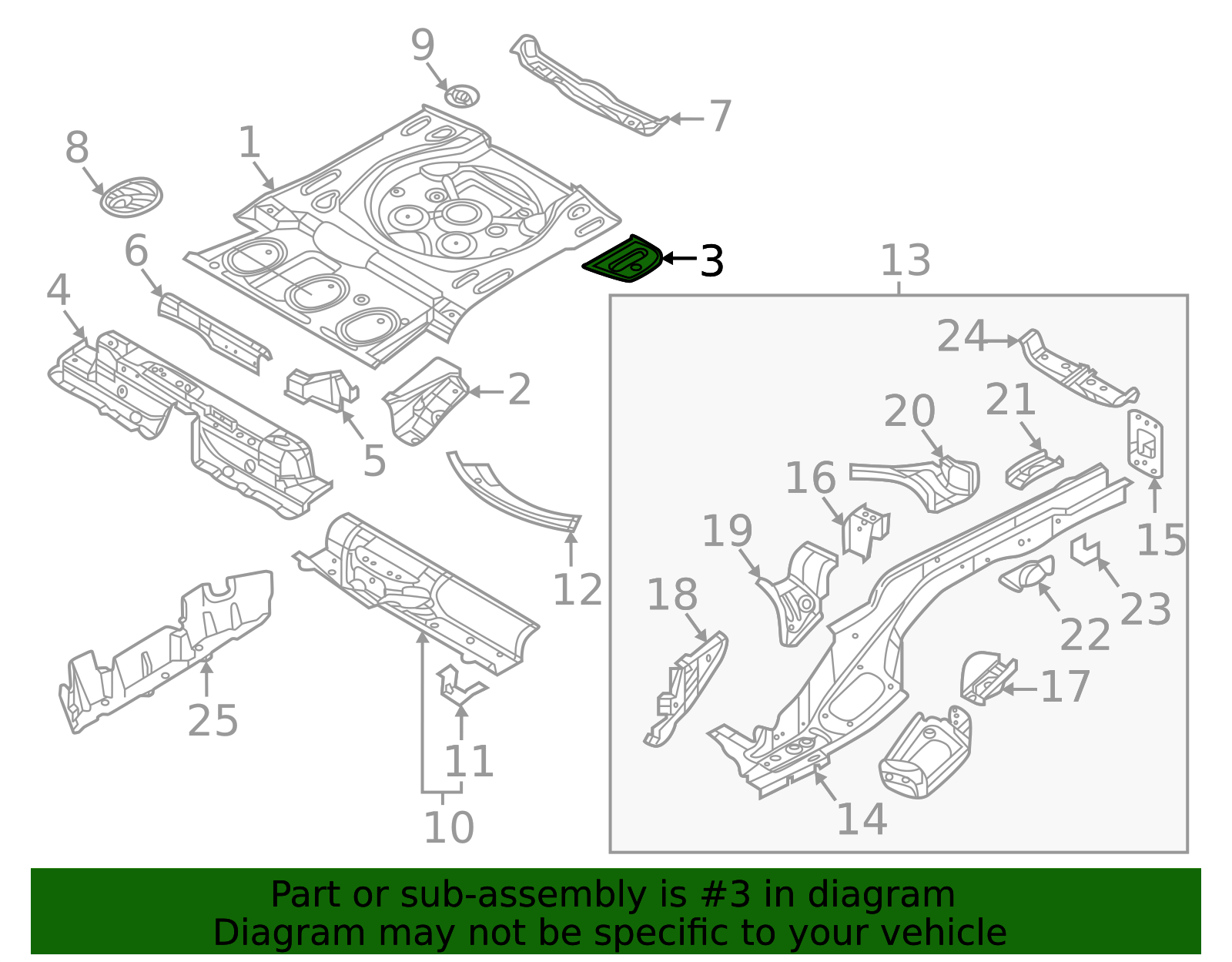 2018-2024 Volkswagen Tiguan Cover Plate 5QF-802-090-C | OEM Parts Online