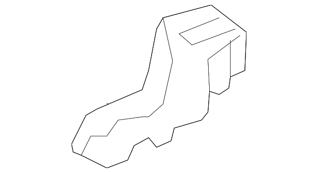 2012-2018 Toyota Side Duct 87201-06430 | Toyota Parts Center