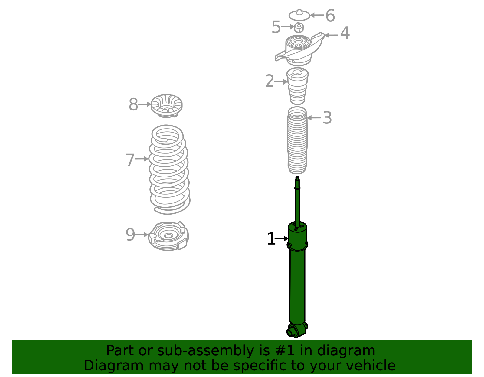 55307-L2610 - Shock Absorber 2025 Kia K5 | Kia.Parts Store