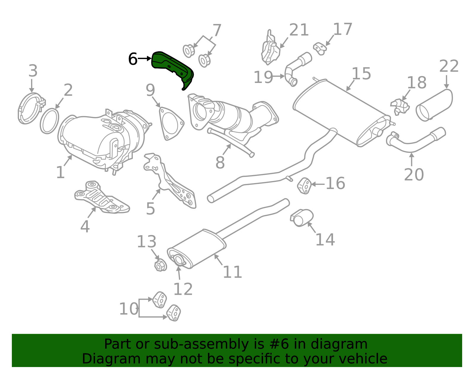 2017-2021 Volvo Heat Shield 31493326 | Truck Part Center