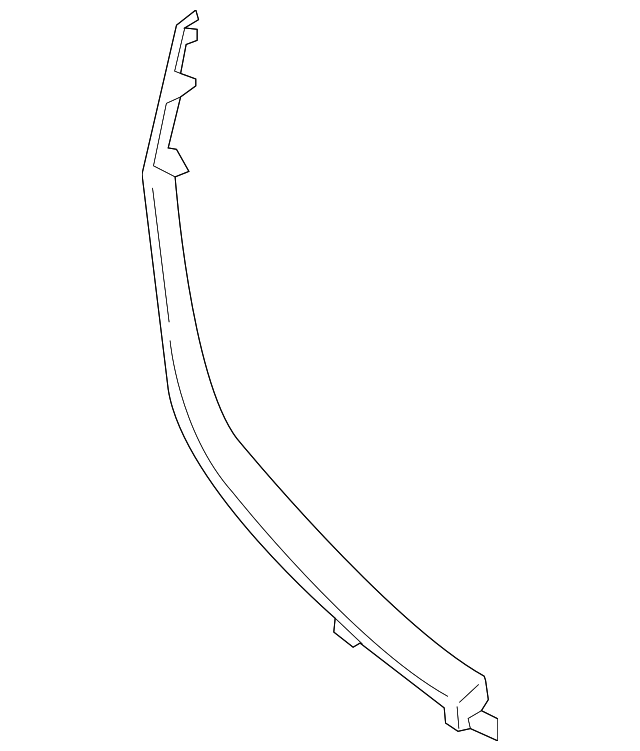 2016-2017 Mazda 6 Lower Molding G46L-50-7J1 | Mazda Parts Deals