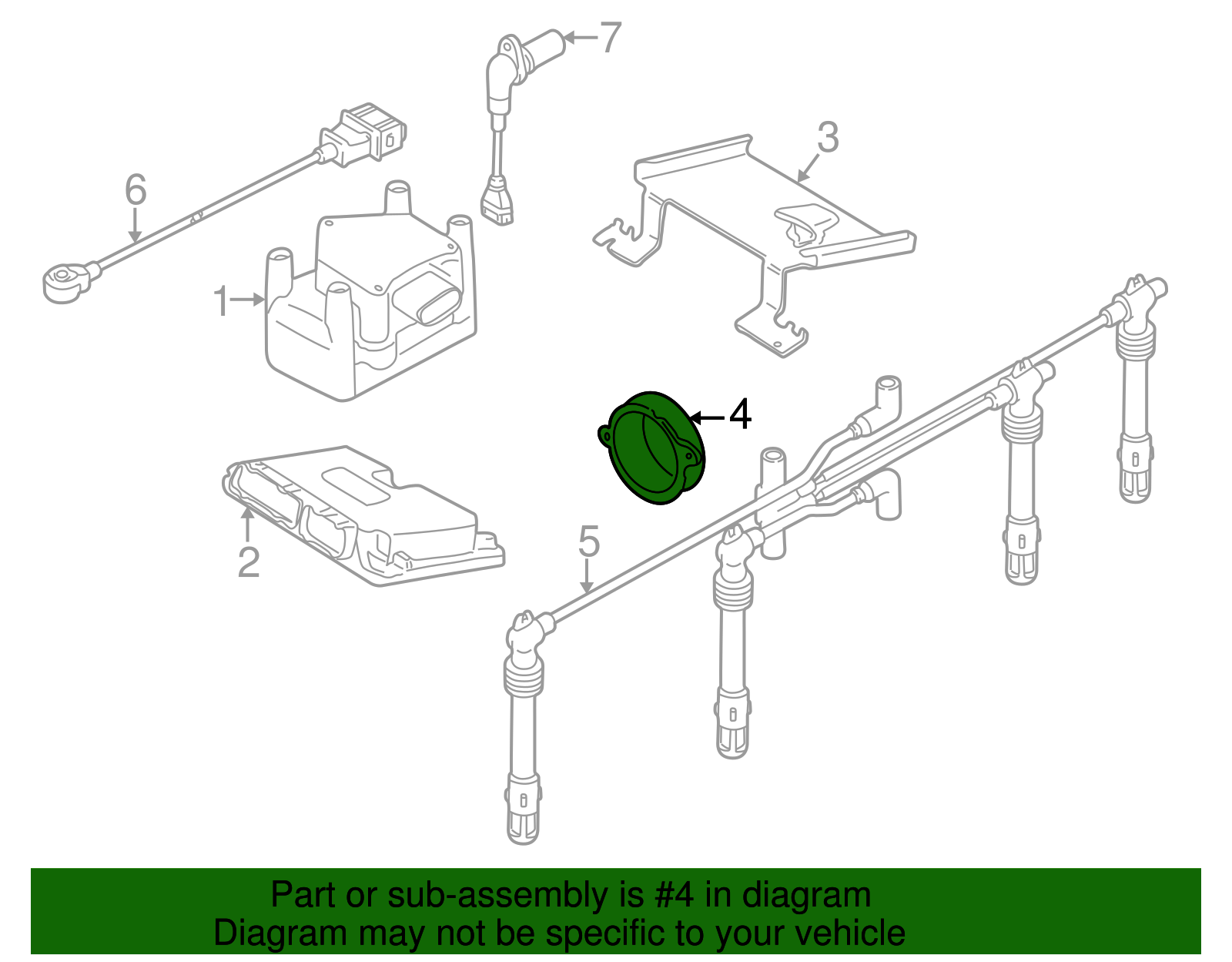 06A-905-161-B - Volkswagen Camshaft Position Sensor 1998-2015 ...