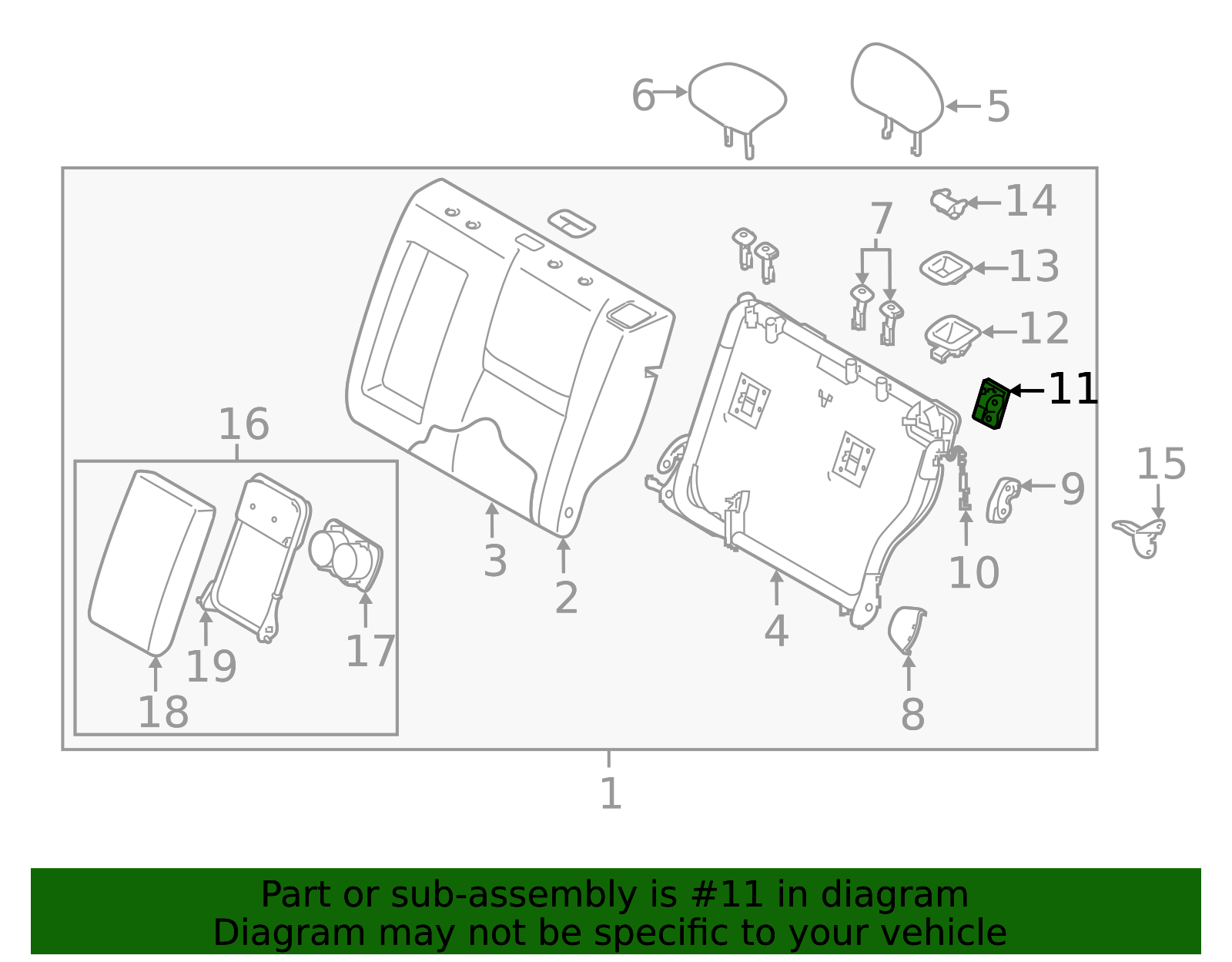 2021-2023 Nissan Rear Cover 88639-6MA0A | Team Nissan Inc.