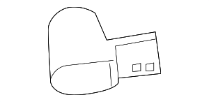 2016-2018 Nissan Maxima Park Sensor 28438-4RA2A | Bill Kay Nissan Parts