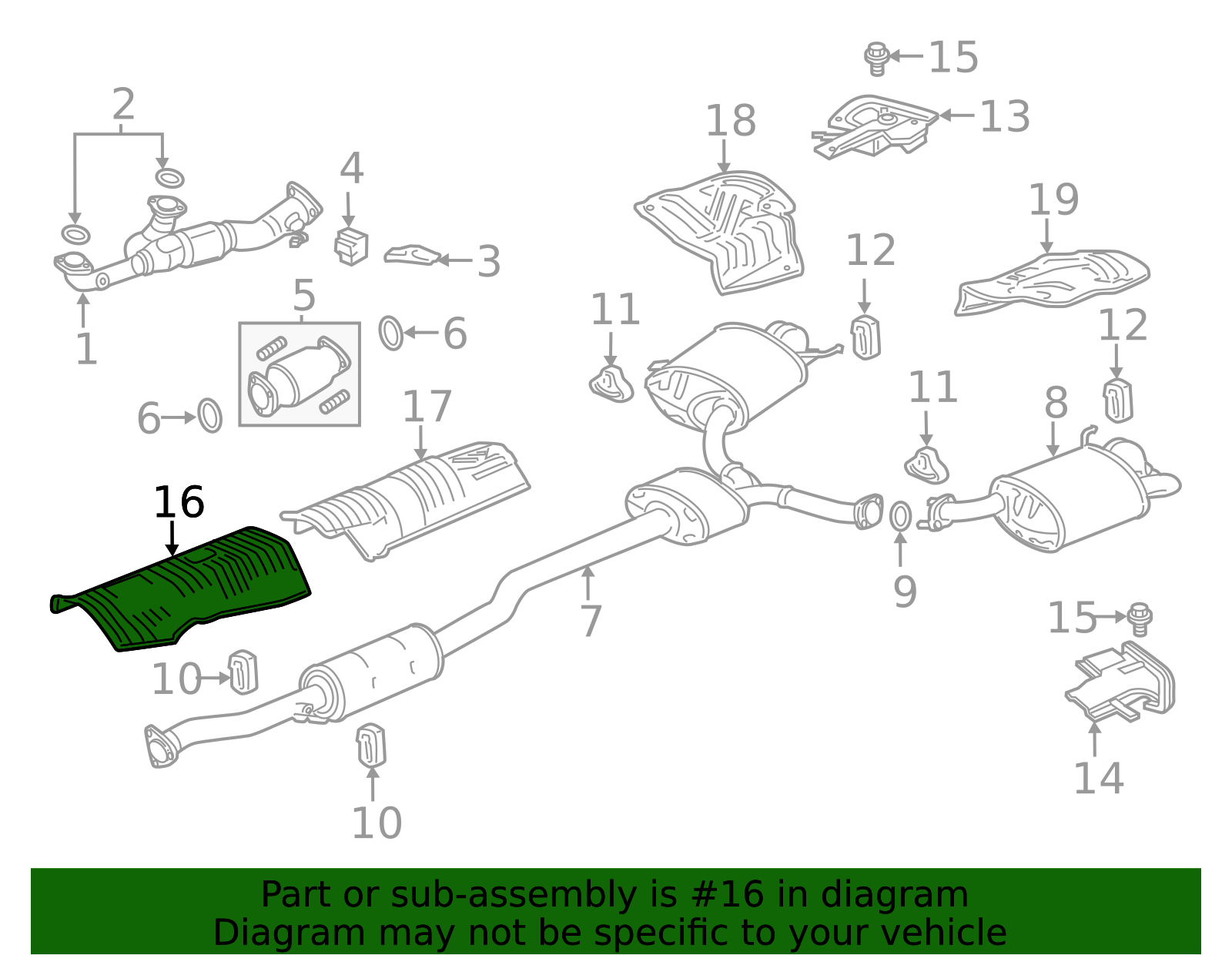74601-TY3-A00 - High-Quality Heat Shield for 2014-2020 Acura RLX ...