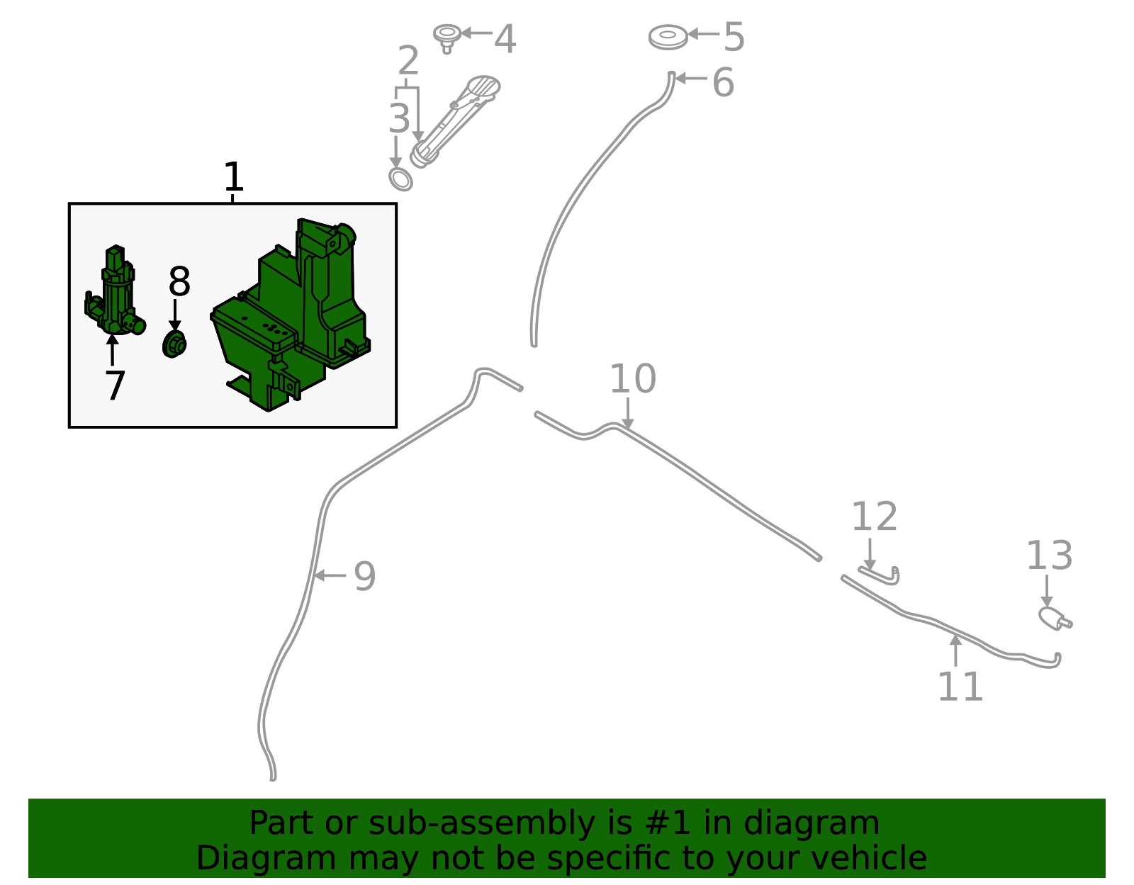 2021-2025 Nissan Rogue Washer Reservoir 28910-6RR0A | OEM Parts Online