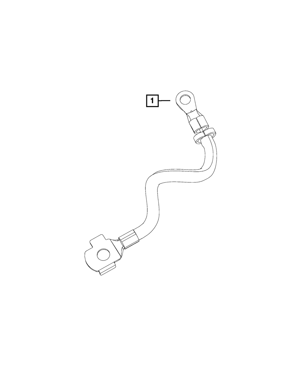 4727654AC - Engine Ground Wiring 2014-2021 Ram | The Official Mopar eStore