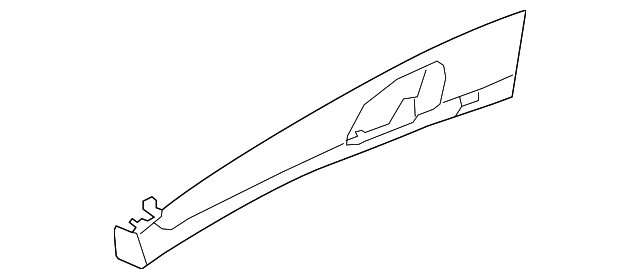 2010-2016 Porsche Panamera Trim Molding 970-555-972-00-A61 | Sunset ...