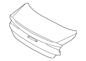 2019-2025 Volvo S60 Trunk Lid 31690215 | OEM Parts Online