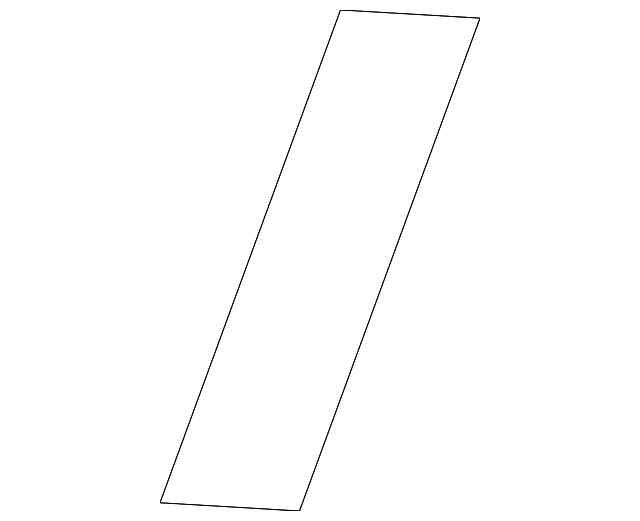 Genuine Toyota Side Retainer Tape part# 75895-0E010 for 2014-2019 ...