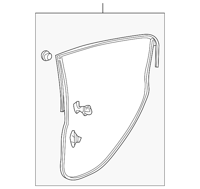 72850-TM8-A02 - Door Weather-Strip 2010-2014 Honda Insight | Honda ...