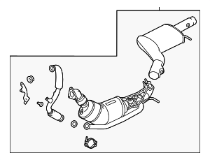 2016-2021 Land Rover Diesel Particulate Filter LR071089 | OEM Parts Online