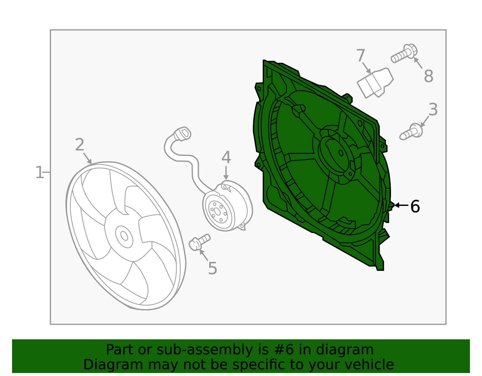 2016-2020 Kia Optima Fan Shroud 25350-D5200 | OEM Parts Online