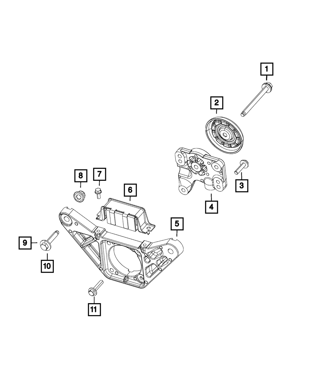 6104454AA - Hex Flange Head Screw 2013-2026 Mopar | The Official Mopar ...