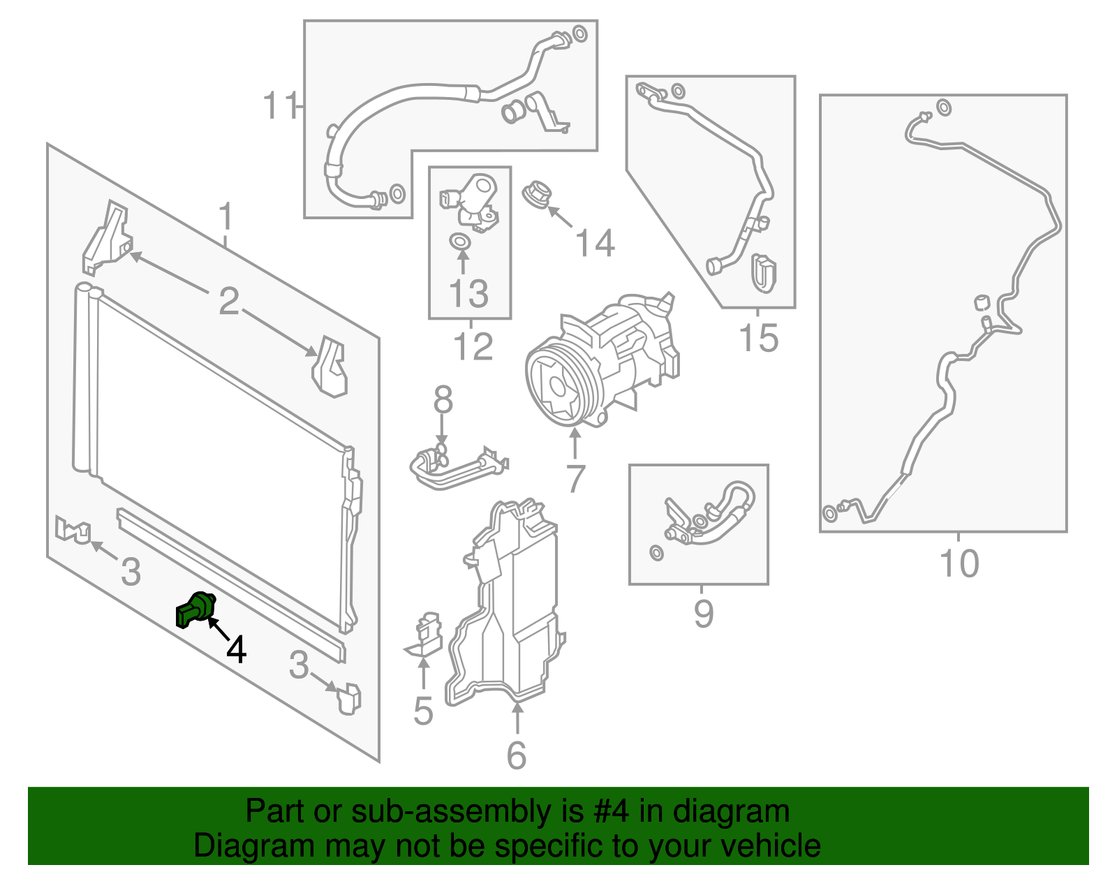 92136-1FA0A - Pressure Sensor 2000-2020 Infiniti | Infiniti of Orland Park