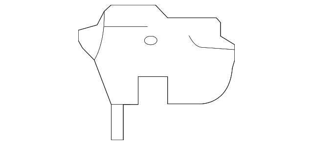 2014-2019 Toyota Highlander Support Bracket 53704-0E030 | Toyota Parts ...