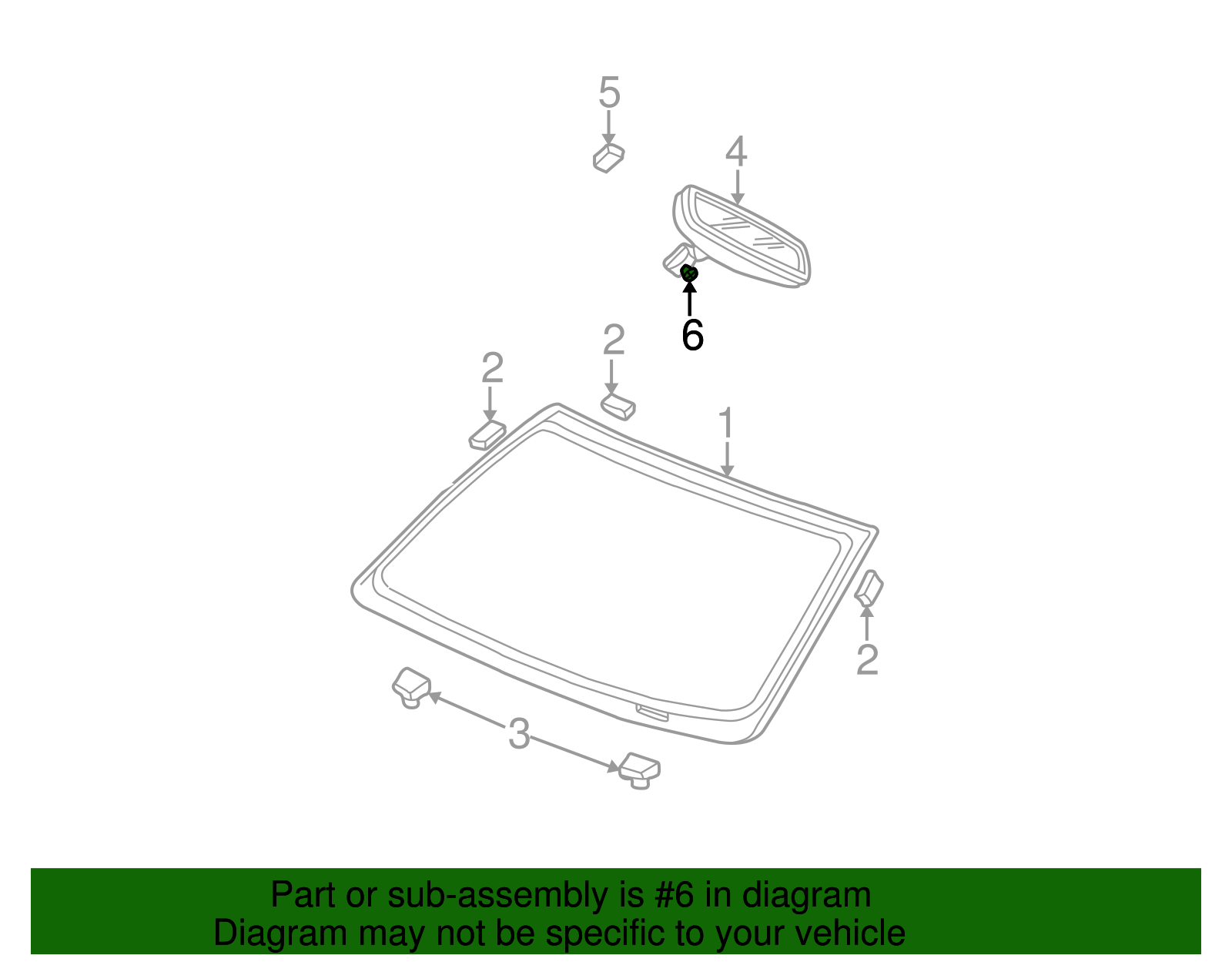 1984-2021 Mopar Mirror Inside Screw 06036548AA | Mopar Parts Canada